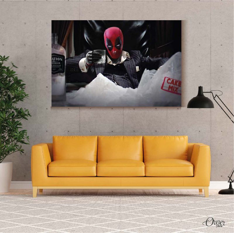 Mafia Deadpool | Movie Poster Wall Art - Orner Store