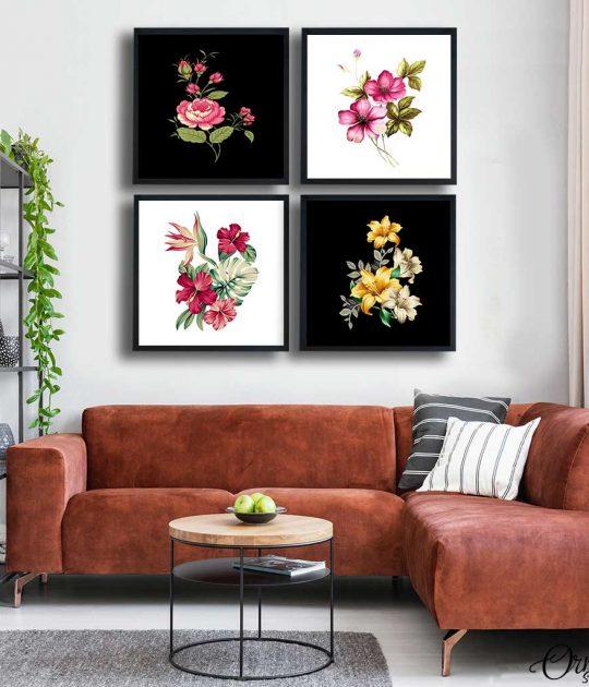 Floral Wall Art - Orner Store